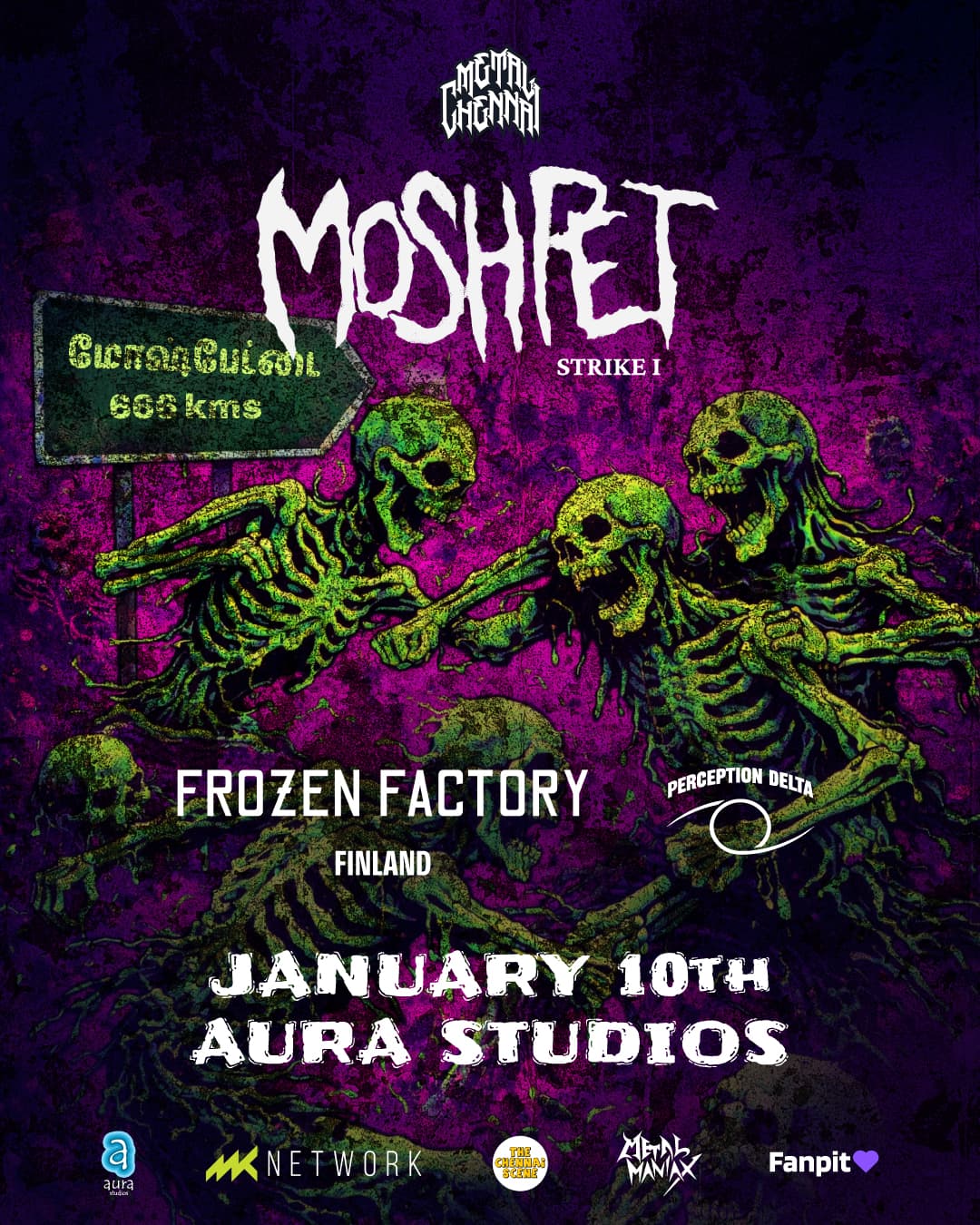 Moshpet Strike 1 | Featuring Frozen Factory (Finland) & Perception ...